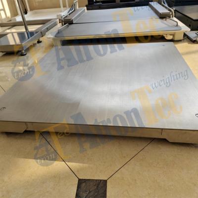 China Single Deck Stainless Steel Floor Scales, Stainless Steel Weighbridges for sale