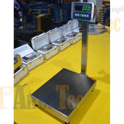 China 60kg Washdown Weighing Scale,400*500mm Stainless Steel Platform Scale for sale