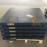 China Single Deck Carbon Steel Floor Weighing Scale with Checked Plate for sale