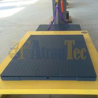 China Double Deck Carbon Steel Floor Weighing Scale with Surface Spray Treatment for sale