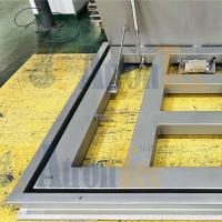 China 600kg~1500kg Manual Lift-up Stainless Steel Platform Scale, Flip-up Floor Scale for sale