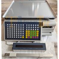 China 30kg Capacity LED Display Barcode Printing Scale for Supermarket and Retail Market for sale