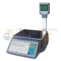 China 30kg Capacity Price Computing Label Printing Scale with RS232 and RJ45 interface for sale
