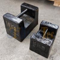 China 1kg~100kg M1 Level Test Weights,Lock-type Iron-cast Weights for Scale Calibration for sale