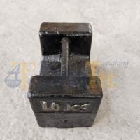 China 1kg~100kg M1 Level Test Weights,Lock-type Iron-cast Weights for Scale Calibration for sale