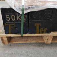 China 1kg~100kg M1 Level Test Weights,Lock-type Iron-cast Weights for Scale Calibration for sale