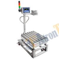 China 600*800mm Carbon Steel Electronic Roller Scale Roller Table for sale