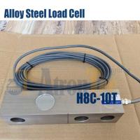 China 10T Nickel Plated Alloy Steel IP67 Shear Beam Load Cell, Adhesive Sealed Platform Scales Load Cell for sale