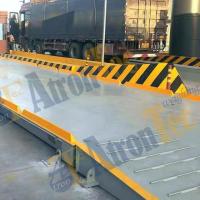 China 80t and 3*18m Analog Truck Scale with side rails,Weighbridges with steel ramps for sale
