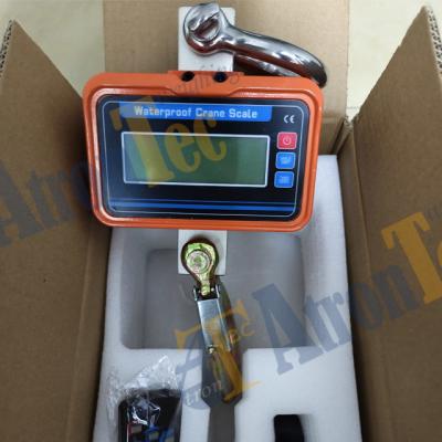 China LED Display 3T Capacity Electronic Crane Scale, 3000kg Waterproof Crane Scale for sale