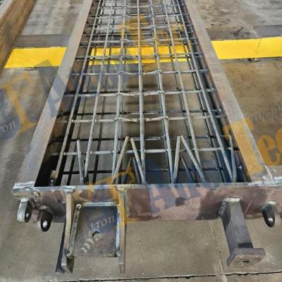 China 80t Concrete Weighbridge,3*18m Steel Concrete Truck Scale for sale