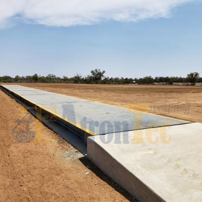 China 3*18m 100 ton Digital Truck Scale with Digital Weight Indicator for sale