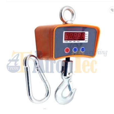 China LED Display 1T Capacity Electronic Crane Scale, Portable Hand-held lifting 300kg Crane Scale for sale