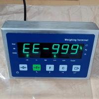 China Green LED Display Stainless Steel Weighing Indicator,Electronic Platform Weighing Scale Indicator for sale