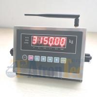 China C12 Stainless Steel Weighing Indicator with Label Barcode Printer, WIFI Label Printing Weight Indicator for sale
