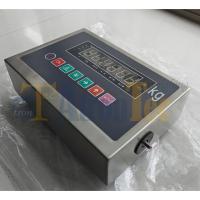 China C12 Stainless Steel Weighing Indicator with Label Barcode Printer, WIFI Label Printing Weight Indicator for sale