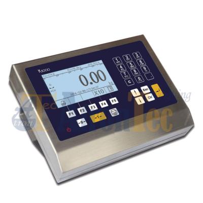 China Large LCD Display Stainless Steel Analog Weighbridge Indicator,Digital Truck Scale Indicator for sale