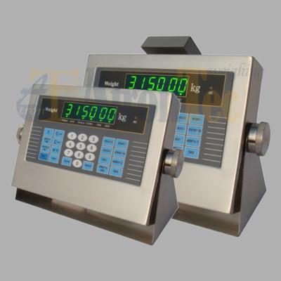 China Green LED Display Stainless Steel Weighbridge and Truck Scales Indicator for sale
