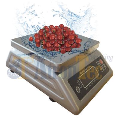China IP68 Waterproof Table Weighing Scales,Stainless Steel Electronic Platform Weighing Scale for sale