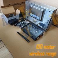 China Stainless Steel Weighing Indicator with 100m Wireless Range and 30 Hours Battery Operation for sale