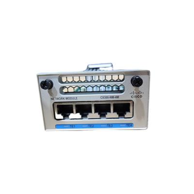 China C9300-NM-4M Cisco Catalyst 9300 Network Module with 4 RJ45 Ports Supporting 100M to 10G Speeds for sale