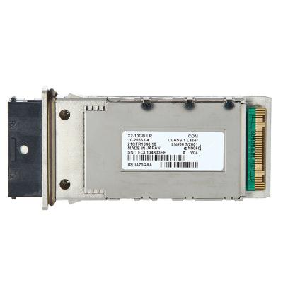China Cisco X2-10GB-LR 10GBASE-LR Transceiver Module 10km Single Mode Fiber 1310nm for sale