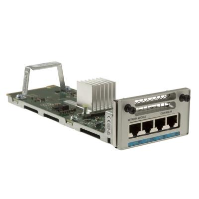 China Cisco Catalyst 9300 4-Port Multigigabit Network Module C9300-NM-4M | 10Gbps Copper | 40x185x227mm for sale