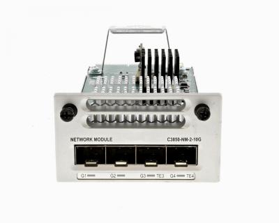China Cisco C3850-NM-2-10G Network Module with 4 Slots Supporting 1G/10G SFP for 3850 Series Switches for sale