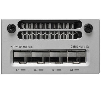 China Cisco C3850-NM-4-1G Network Switch Module - 4 Port 1 Gigabit Ethernet SFP/SFP+ Expansion Module for sale
