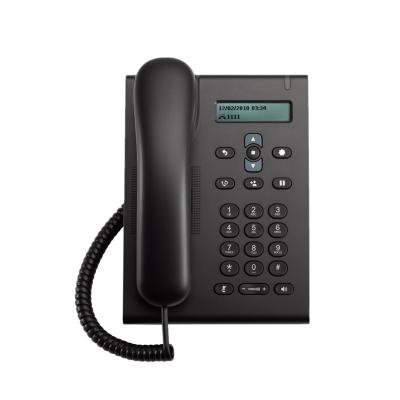 China Cisco CP-3905 Single Line IP Phone with 128x32 Display, PoE Support for Business Communications for sale