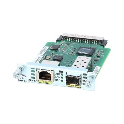 China Cisco EHWIC-1GE-SFP-CU Single Port Gigabit Ethernet Router Module with 1 Gbps Speed for ISR G2 for sale