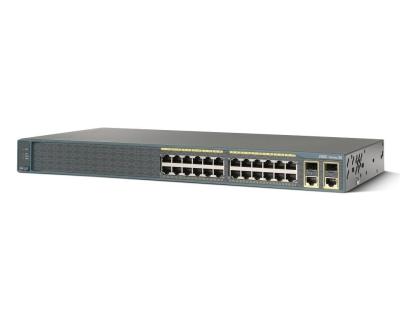 China Cisco 2960 Series Catalyst 24 Port PoE Managed Switch Layer 2 WS-C2960-24PC-L for sale