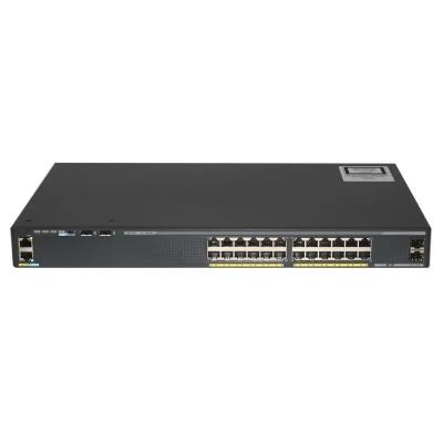 China Cisco brand 2960X series 24-Port Gigabit Ethernet Management Switch WS-C2960X-24TS-LL for sale