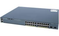 China C2960X series 24-Port Gigabit Ethernet POE 370W Lan Base Switch WS-C2960X-24PD-L for sale