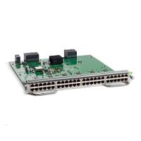 China 48 Ports Gigabit Ethernet Upoe Cisco Switch Line Card C9400-LC-48XS for sale