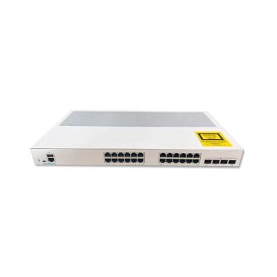 China Cisco C1000 Series 10/100/1000 Ethernet PoE Ports SFP Uplink Switch C1000-24P-4G-L for sale