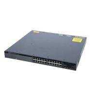 China 24 Ports PoE 2x10G Uplink IP Services C3650 Series managed - stackable Switch WS-C3650-24PD-E for sale
