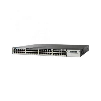 China C3850 Series 48 Ports Penuh POE Layer 3 Yang Dasar Jaringan Ethernet Gigabit Switch WS-C3850-48F-L for sale