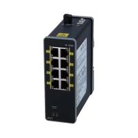 China New Industrial Ethernet 1000 series GUI based L2 Network Switch with 8 FE copper ports IE-1000-6T2T-LM for sale