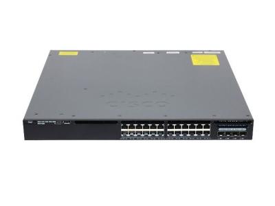 China Catalyst 3650 series 24-Port Managed Switch WS-C3650-24TS-S Layer 3 IP Base IOS for sale
