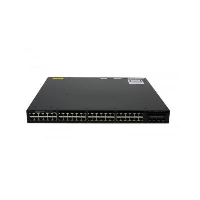 China Original Cisco brand 3650 Series 48 Port Gigabit Ethernet Managed Network Switch WS-C3650-48TQ-L for sale