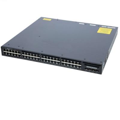 China WS-C3650-48PS-S Cisco brand 3650 series 48 Port Ethernet Switch 390W POE switch for sale