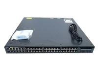 China Catalyst 3650 series Network Switch 48 Port Full PoE Managed Switch WS-C3650-48FS-E for sale
