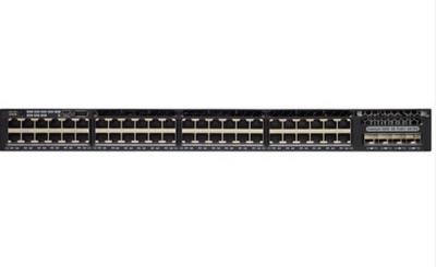 China WS-C3650-48PS-L Cisco brand 3650 Series 48 Ports PoE 4x1G Uplink LAN Base Network Switch for sale