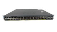 China Catalyst C2960X Series 48 Port Gigabit PoE Switch 370W WS-C2960X-48FPD-L 2 X 10G SFP+ for sale