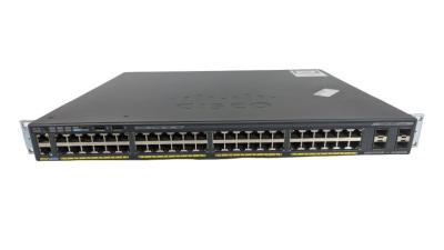 China Catalyst C2960X Series 48 Port Gigabit PoE Switch 370W WS-C2960X-48FPD-L 2 X 10G SFP+ for sale