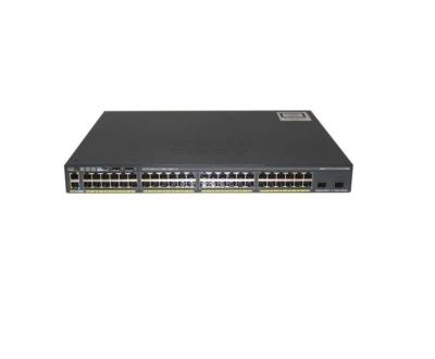 China Cisco C2960X series WS-C2960X-48LPD-L 48 Port Ethernet Network Switch PoE 2 x 10G SFP+ LAN Base for sale