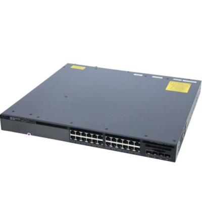 China Cisco 3650 Series 24 Port PoE 4x1G Uplink IP Service Switch WS-C3650-24PS-E for sale