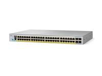 China Catalyst 48 port managed POE switch WS-C2960L-48PQ-LL 4x10G SFP+ for sale