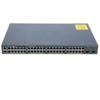 China Cisco 2960X series 48 Port Gigabit Ethernet PoE 740W 4 x 1G SFP LAN Base Switch WS-C2960X-48FPS-L for sale